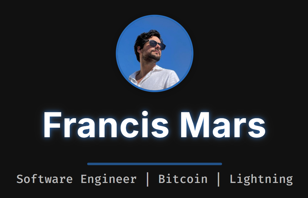 Francis Mars - Senior FullStack Engineer